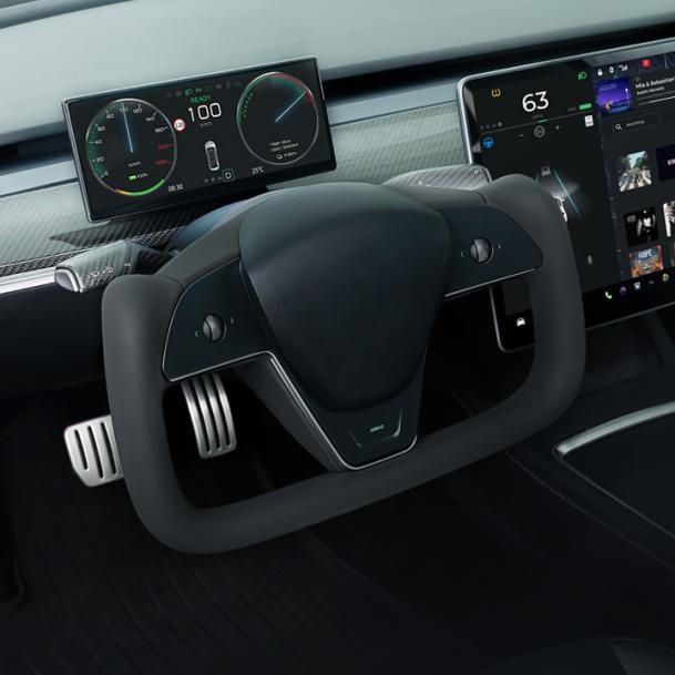 Upgrade Your Tesla with a Yoke Steering Wheel